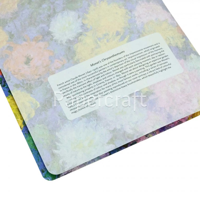 Sešit Paperblanks Monet’s Chrysanthemums A4 tečkovaný CBD6270 ...