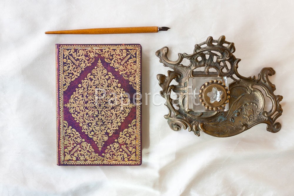 Paperblanks diář 18měsíční 2022-2023 Viola Ultra vertikální 8523-2 ...